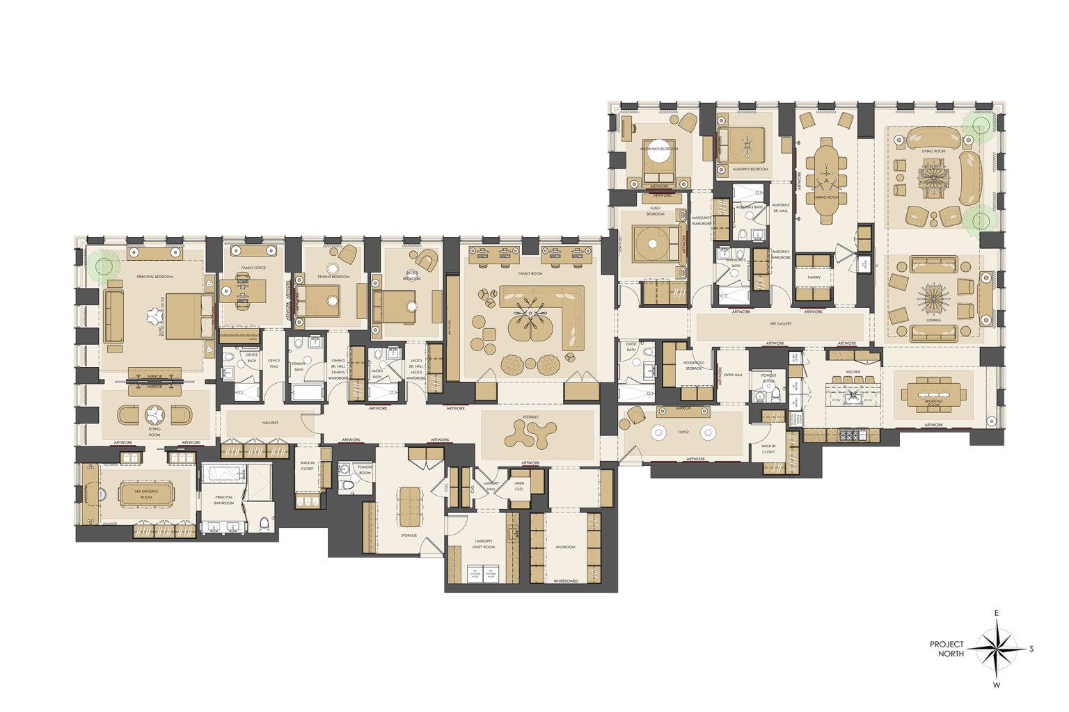 Upper West Side Combination | Andrew B Ballard, AIA